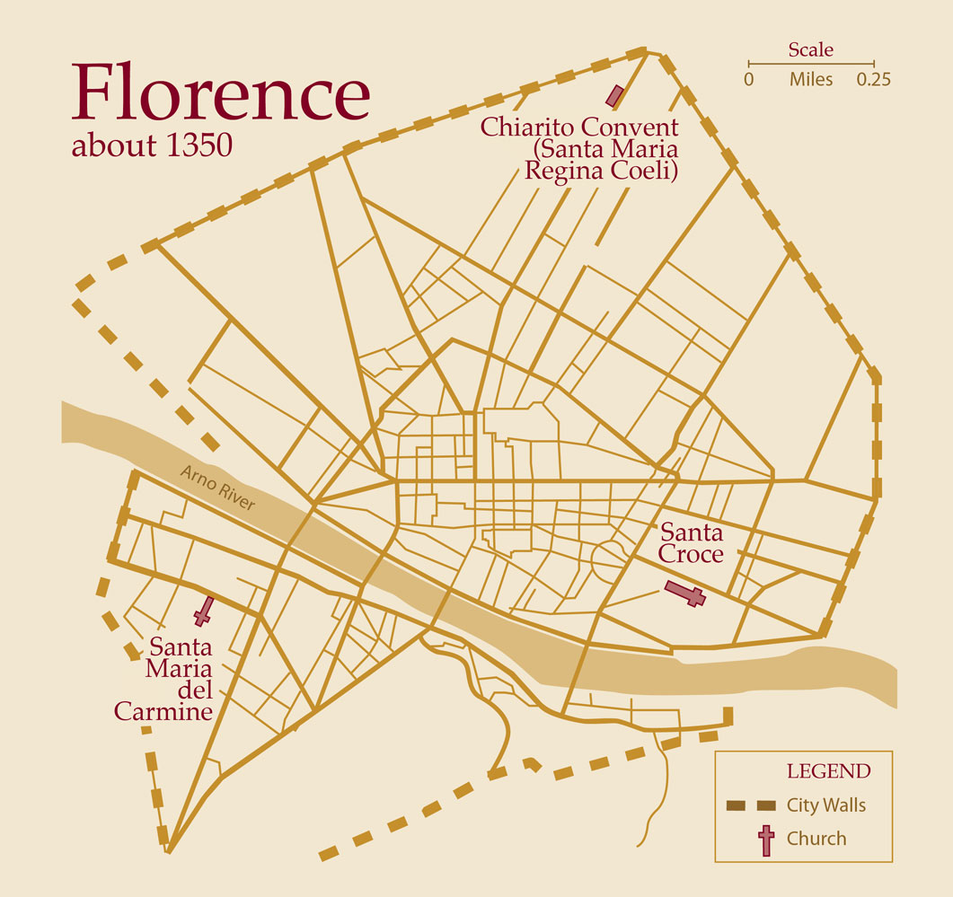 Locate Santa Croce in Florence.