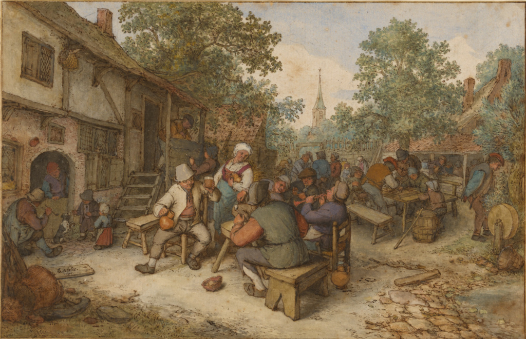 Peasant Festival on a Town Street (Getty Museum)