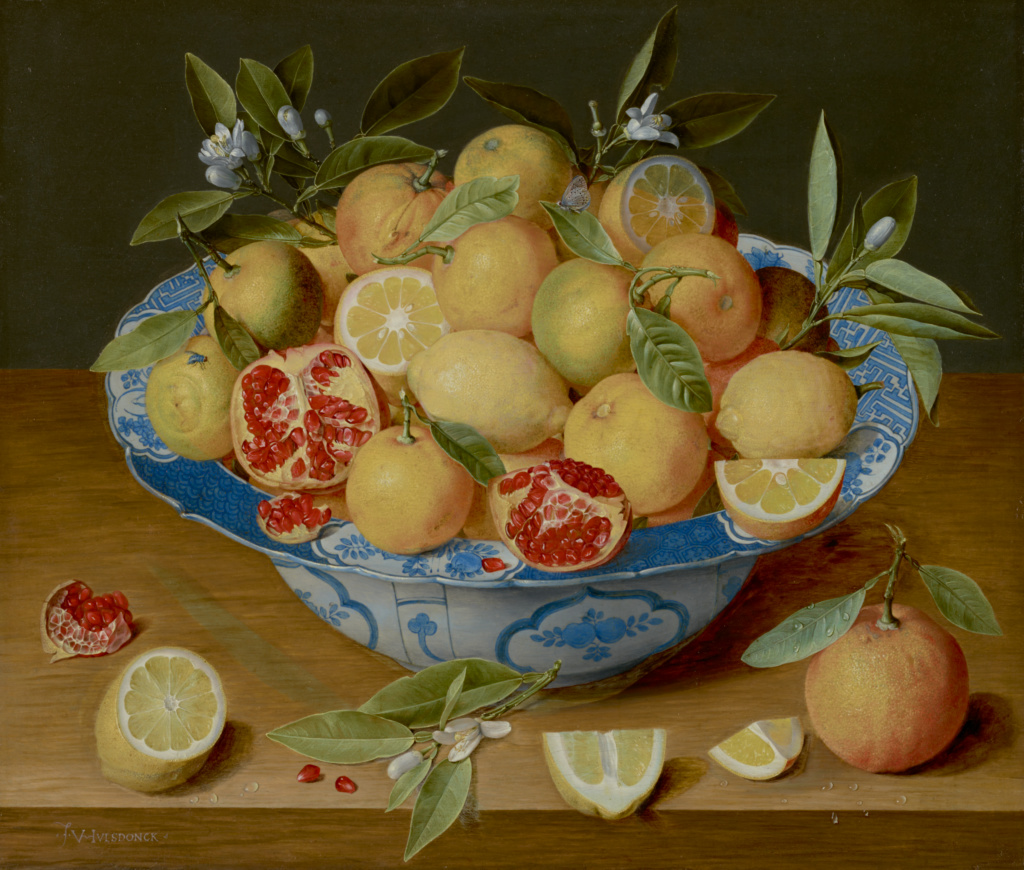 Still Life with Lemons, Oranges, and a Pomegranate (Getty Museum)