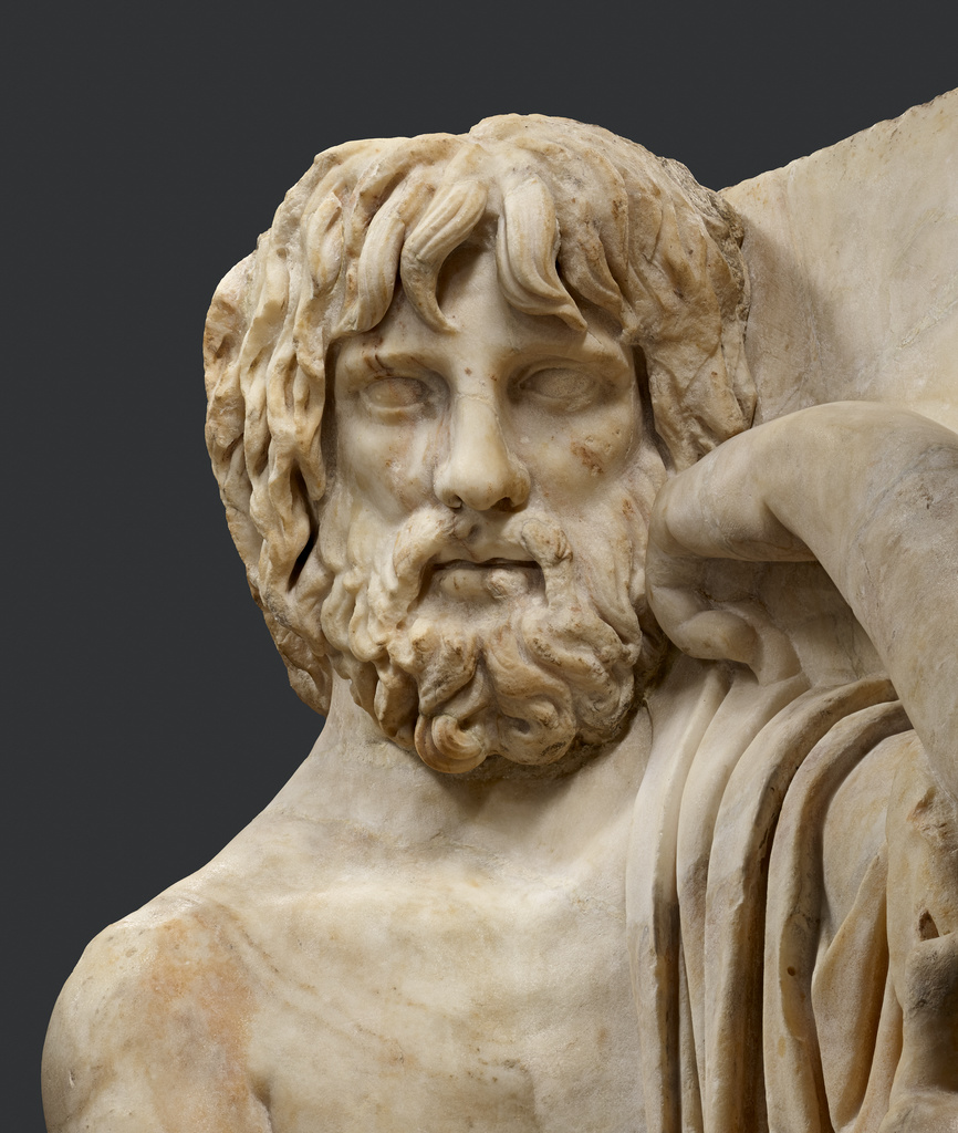 Relief with the Seer Calchas (Getty Museum)