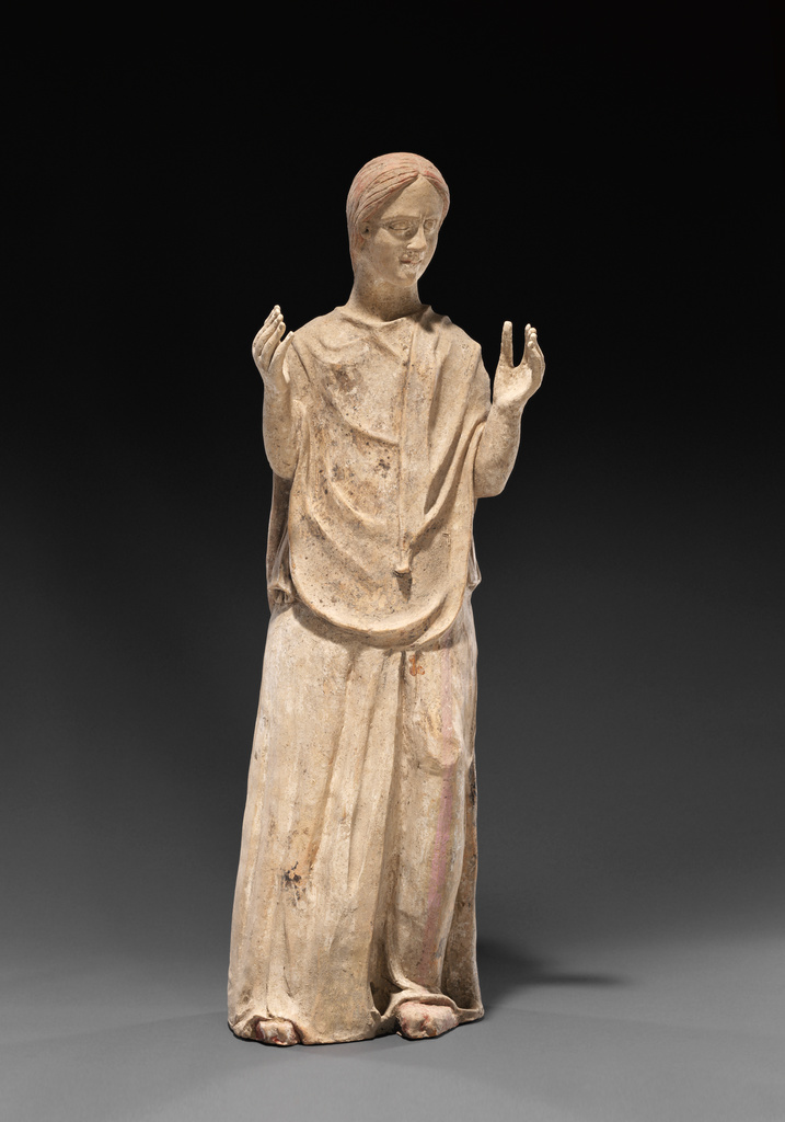 Mourning Woman Statue