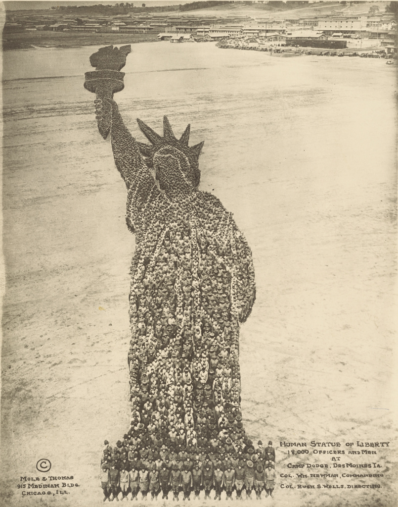 Human Statue Of Liberty Camp Dodge at Tahlia Backhouse blog